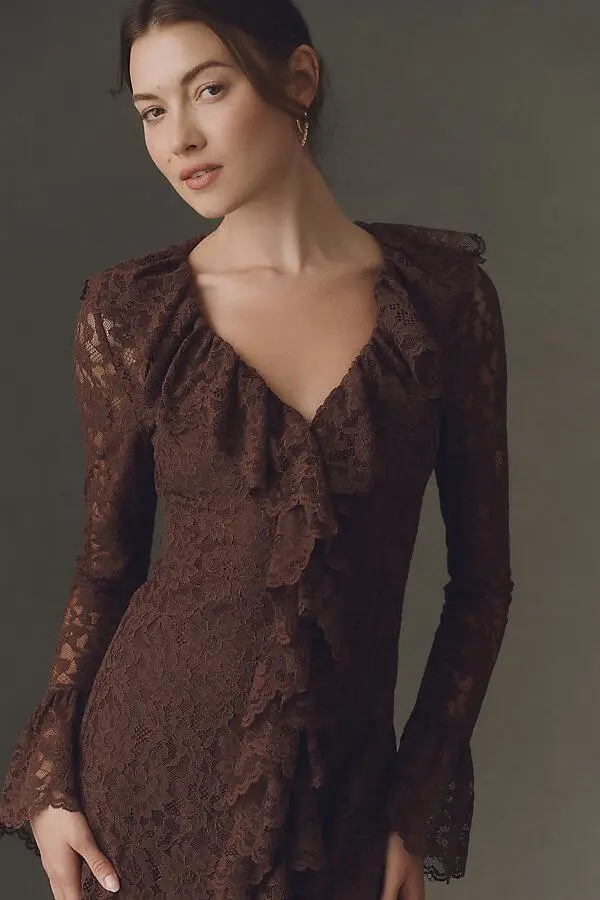 DE LA VALI Clementa Maxi Dress