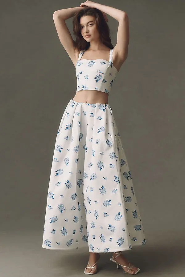 LEO LIN Lexi Cotton Crop Tank Top