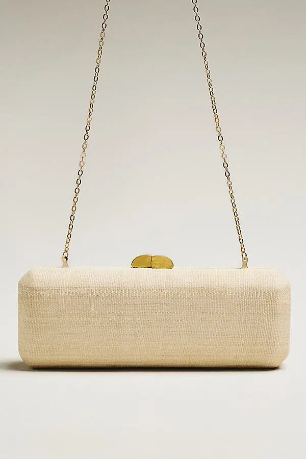 Poolside Boat Flag Embroidered Clutch