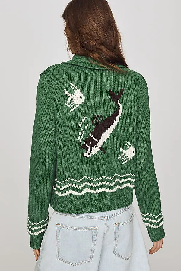 The Great. The Bass Cardigan Sweater