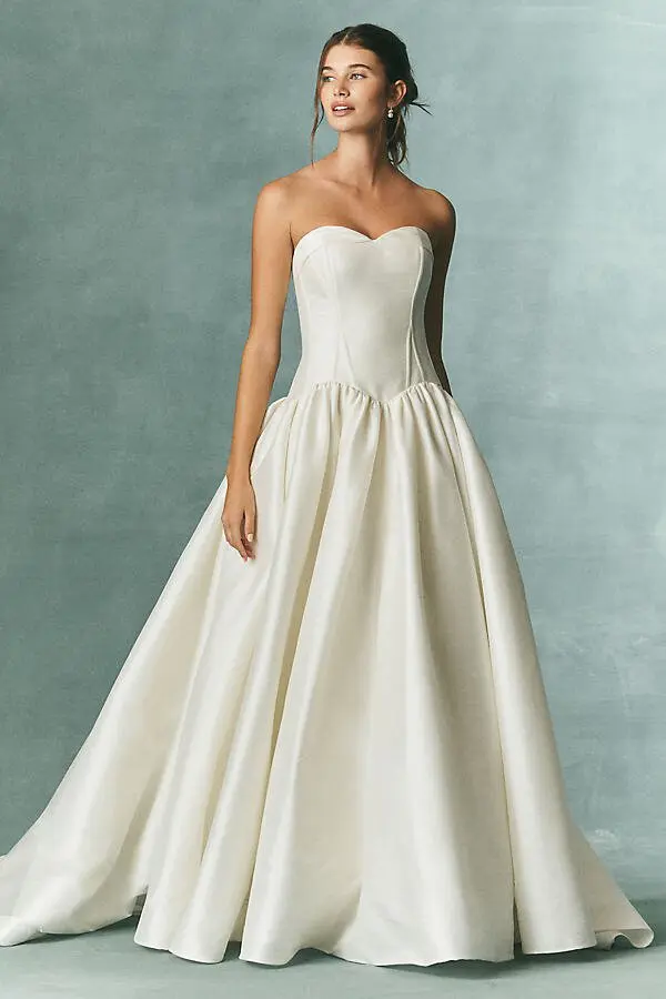 Watters Exclusive: Ophelia Gown - Ivory