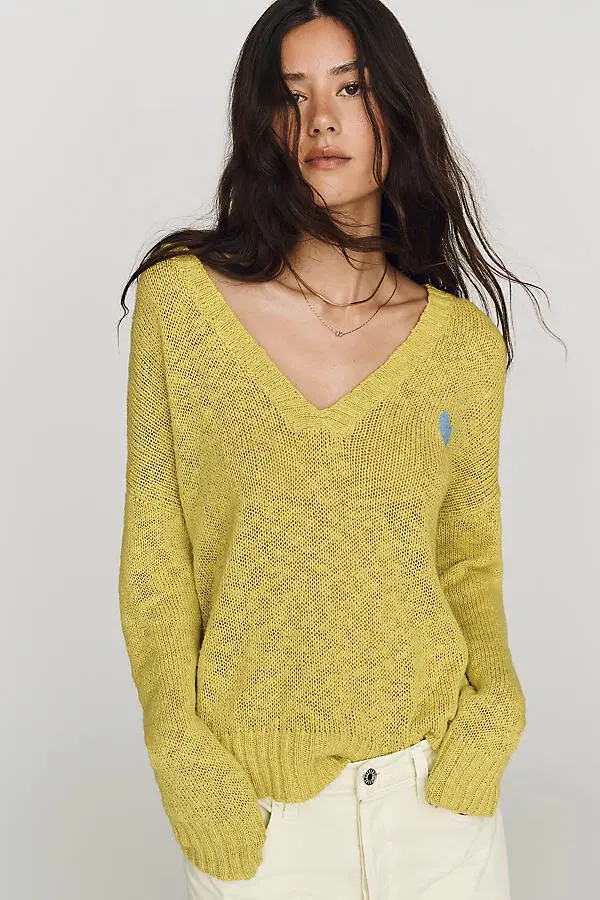 KERRI ROSENTHAL Rosenthal Summerland Sweater - Cactus