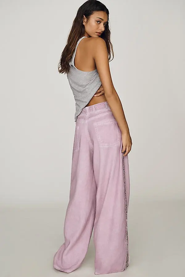 Essentiel Antwerp Jeeper Cotton Wide-leg Pants