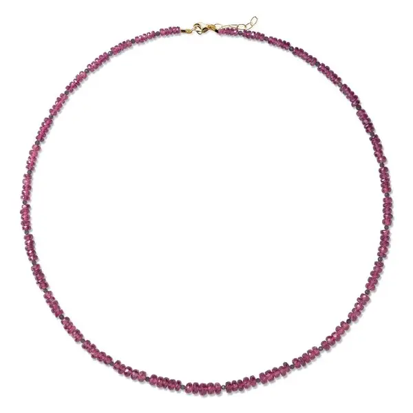 BOMBYX HOUSE Birthstone January Garnet Necklace - Red