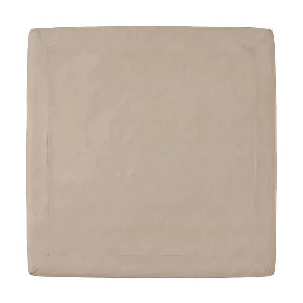 PURE PARIMA Sateen Fitted Sheet -tan - Brown