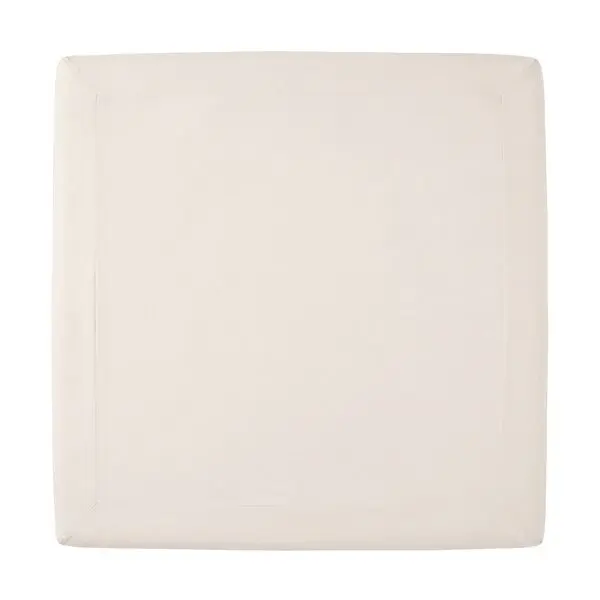 PURE PARIMA Sateen Fitted Sheet Ivory - Yellow