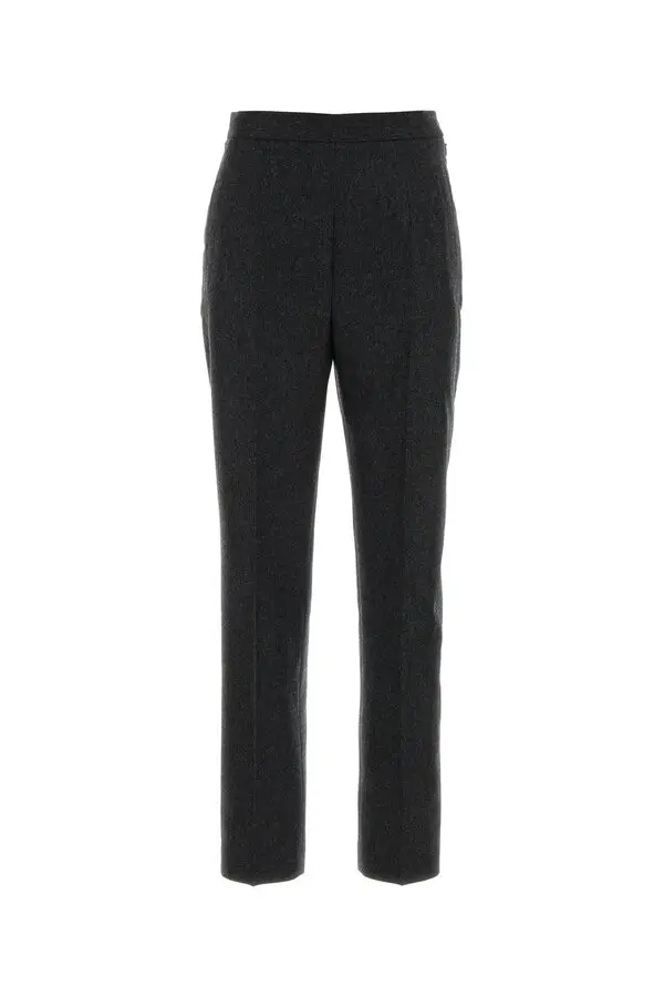JIL SANDER Dark Wool Pant