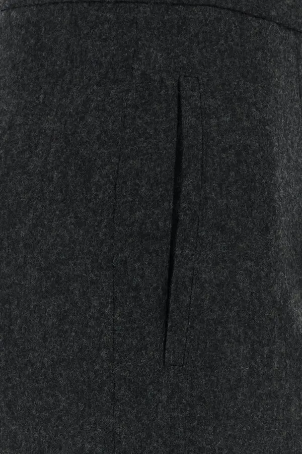 JIL SANDER Dark Wool Pant