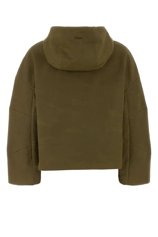 Herno Army Cotton Blend Jacket