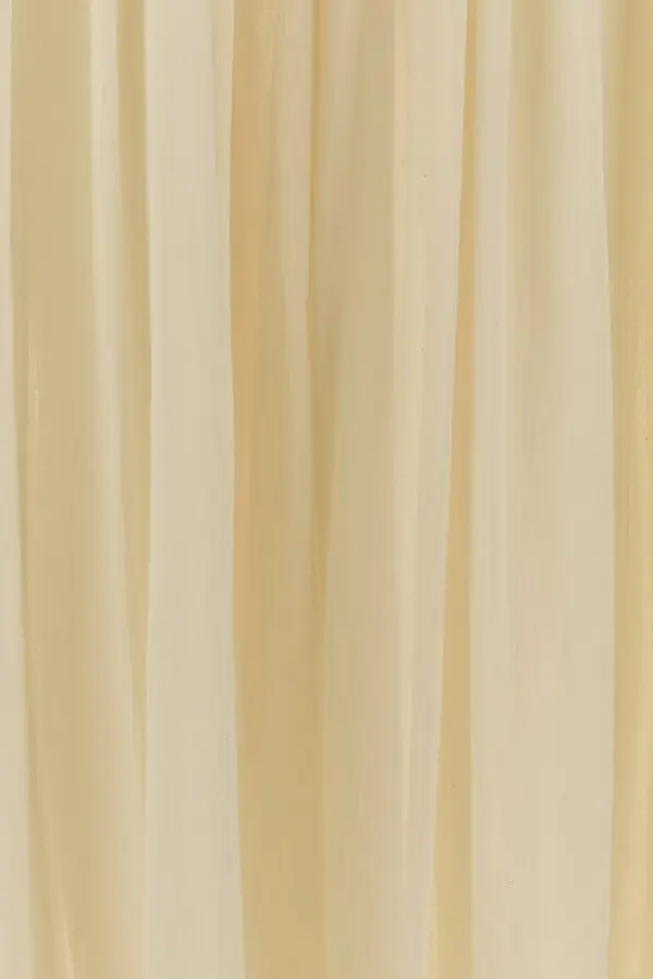 THE ROW Cream Cotton Berenice Wide-leg Pant