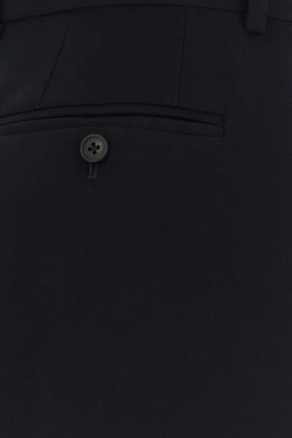 THE ROW Midnight Wool Lior Pant