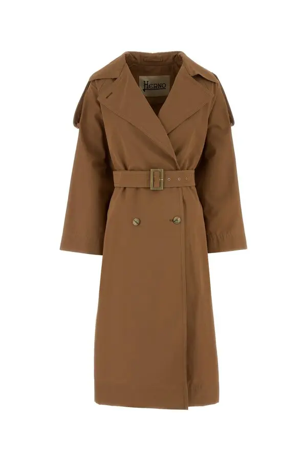 Herno Cotton Blend Trench Coat