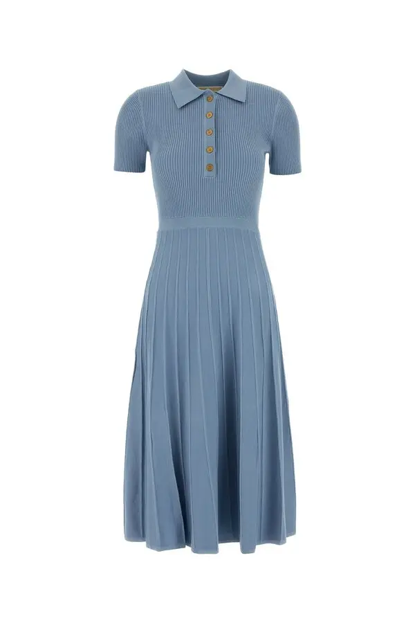 Michael Kors Light- Knit Dress - Blue