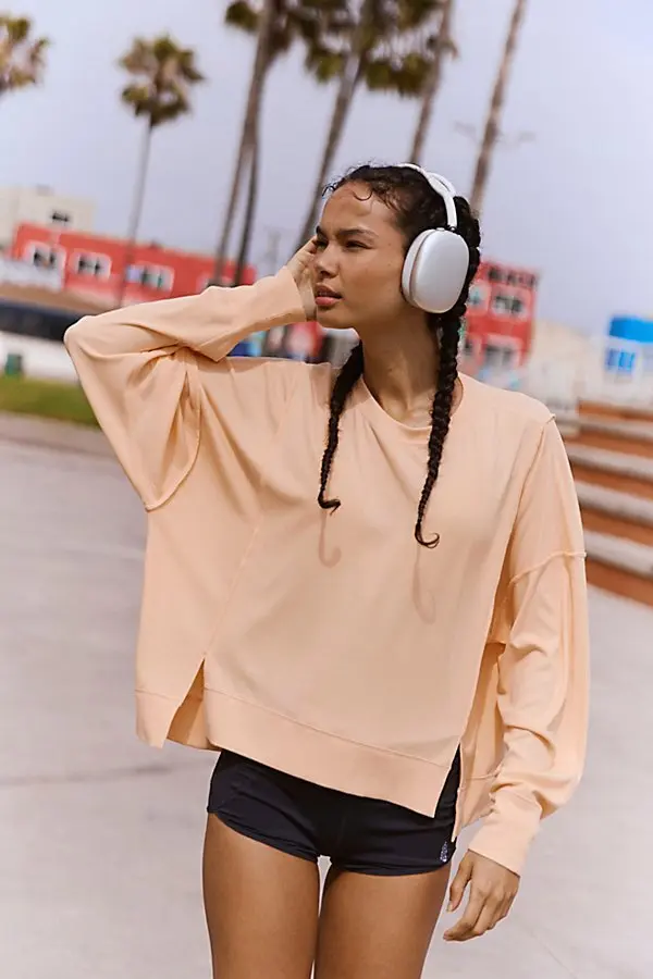 Free People All My Love Long Sleeve - Pina Colada