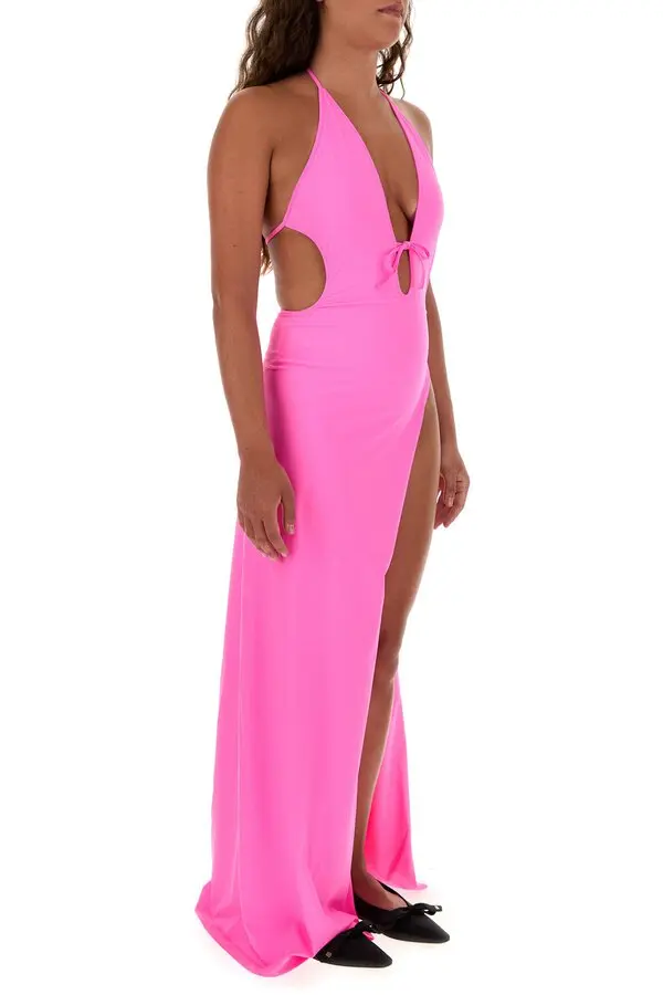 Balenciaga Fluo Stretch Nylon Dress