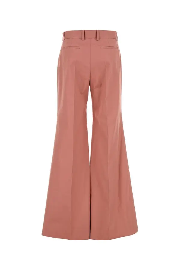 Chloé Dark Cotton Palazzo Pant