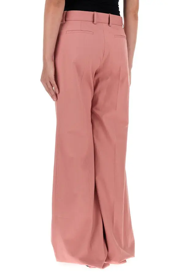 Chloé Dark Cotton Palazzo Pant