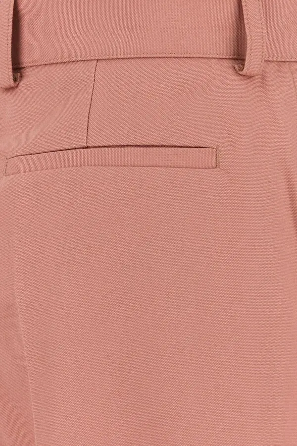 Chloé Dark Cotton Palazzo Pant
