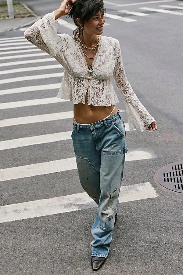 Free People We The Free Emily Carpenter Jeans - Ubi