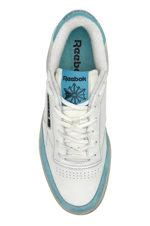 REEBOK Two-tone Leather And Suede Club C Sneakers