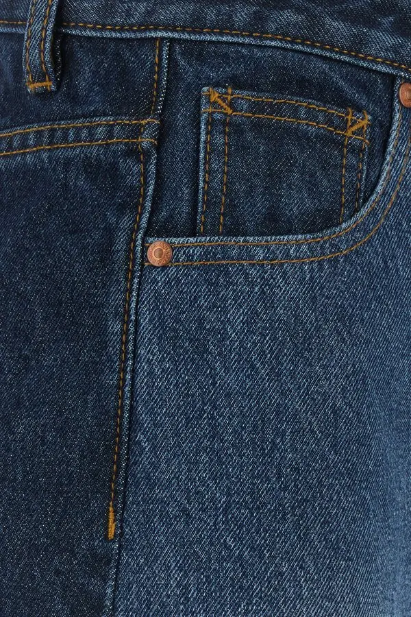 Camilla And Marc Two-tone Wide-leg Jeans