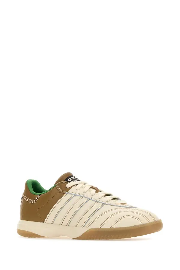 WALES BONNER X ADIDAS Two-tone Nappa Leather Samba Sneakers