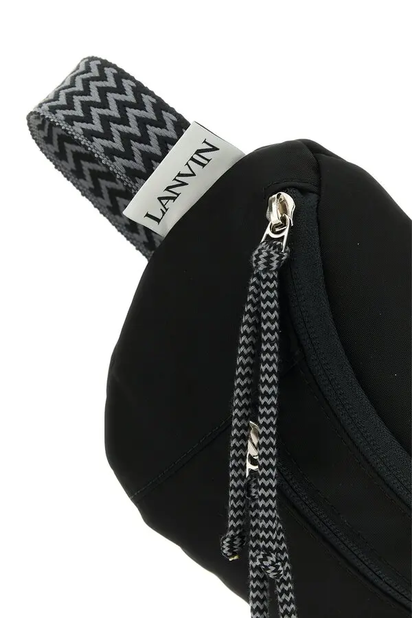 LANVIN Nylon Curb Belt Bag