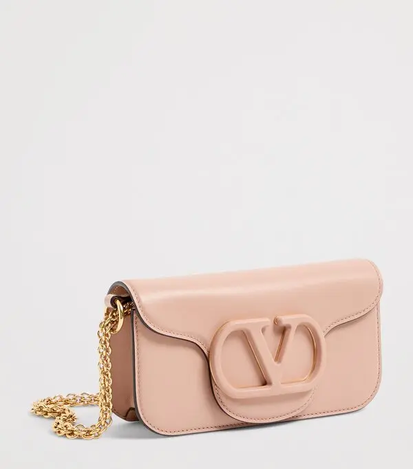 Valentino Garavani Small Leather Locò Shoulder Bag