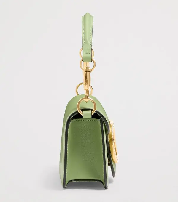 Valentino Garavani Small Leather Locò Shoulder Bag