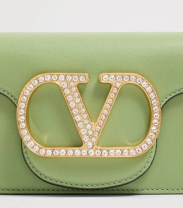 Valentino Garavani Small Leather Locò Shoulder Bag