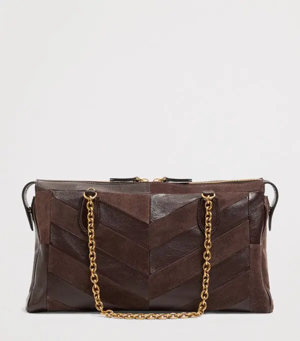 Valentino Garavani Medium Leather Panthea Tote Bag