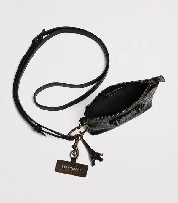 Balenciaga Le City Phone Strap With Pouch