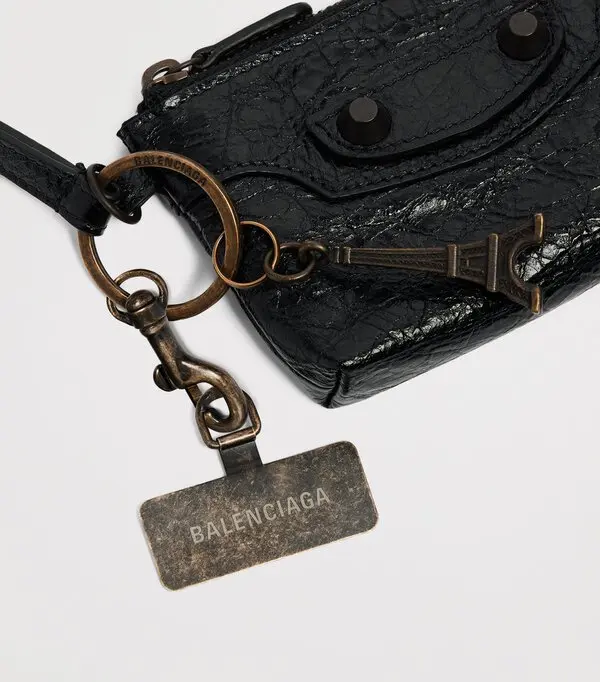 Balenciaga Le City Phone Strap With Pouch