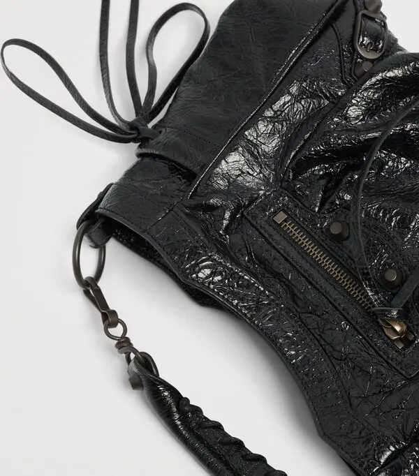Balenciaga Lambskin Le City Shoulder Bag