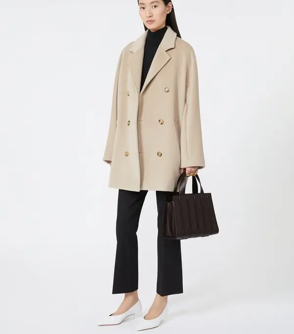 Max Mara Medium Quilted Whitney Top-handle Bag