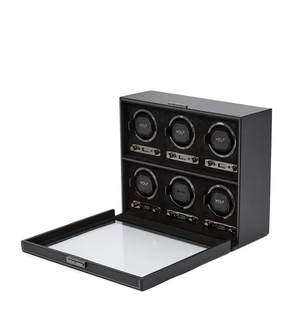 Wolf British Racing 6-piece Watch Winder