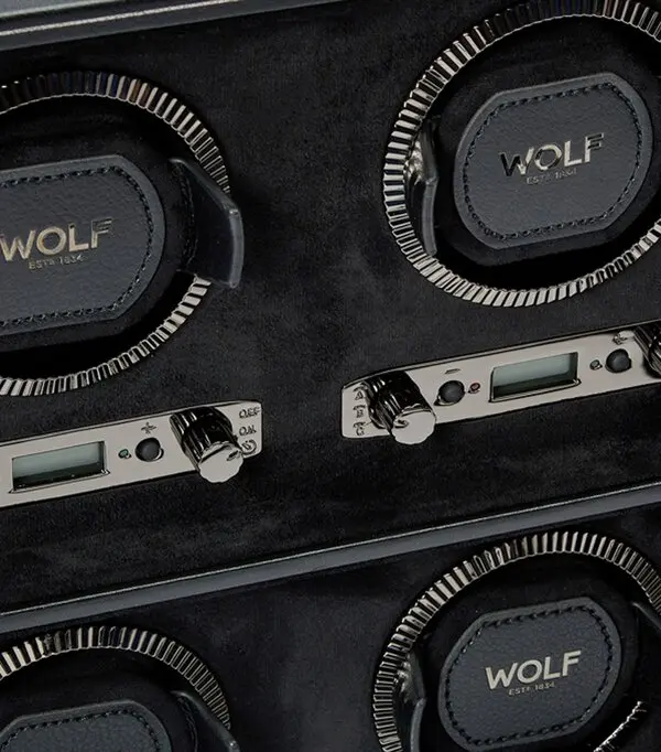 Wolf British Racing 6-piece Watch Winder