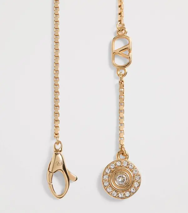 Valentino Garavani Crystal Vlogo Signature Bracelet
