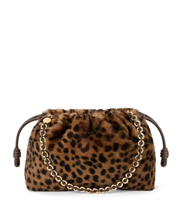 Loewe Medium Shearling Flamenco Purse