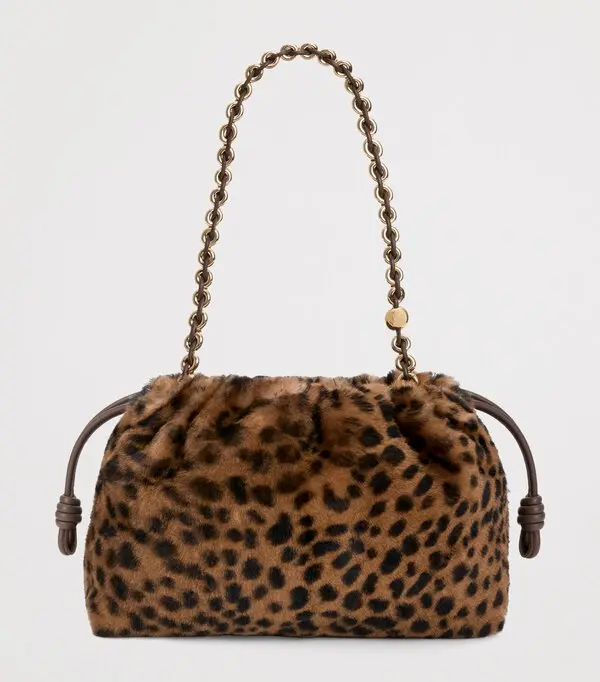 Loewe Medium Shearling Flamenco Purse