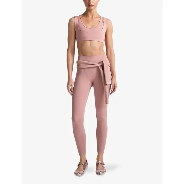 NIKESKIMS Matte V-panel Workout Leggings