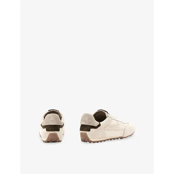 ALLSAINTS Liam Leather And Suede Trainers