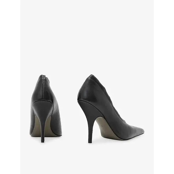ALLSAINTS Vera Pointed Toe Stiletto Heel Court Shoes