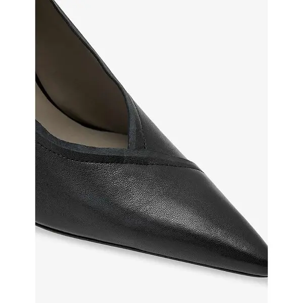 ALLSAINTS Vera Pointed Toe Stiletto Heel Court Shoes
