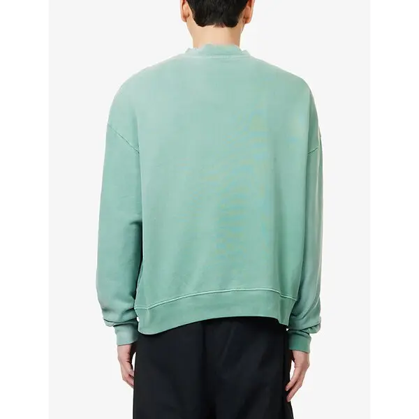 WILLY CHAVARRIA Crewneck Cotton-jersey Sweatshirt