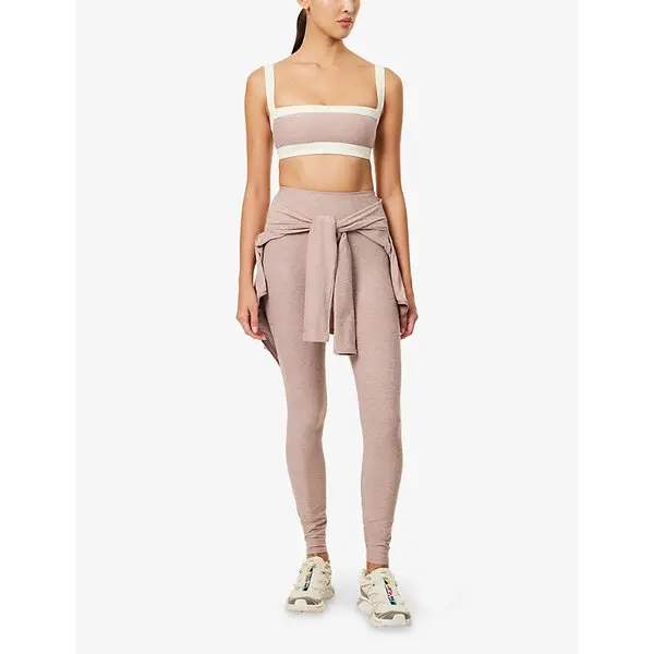 Monday Swimwear Outpost Square-neck Sports Bra