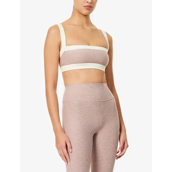 Monday Swimwear Outpost Square-neck Sports Bra