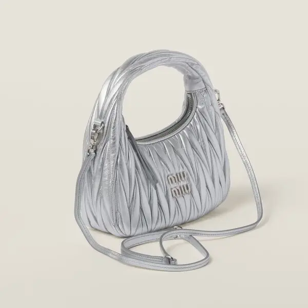 Miu Miu Matelassé Zipped Handbag