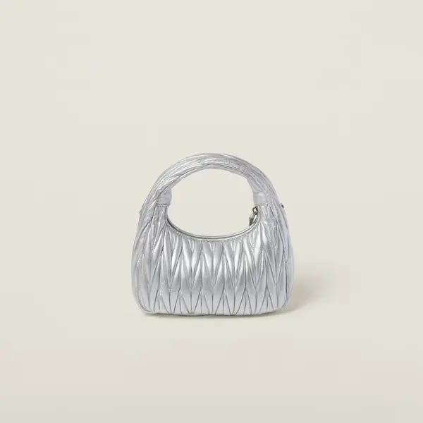 Miu Miu Matelassé Zipped Handbag