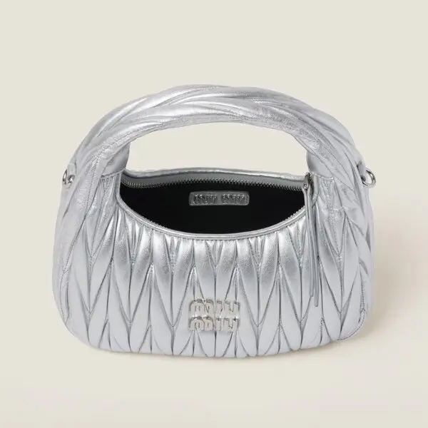 Miu Miu Matelassé Zipped Handbag